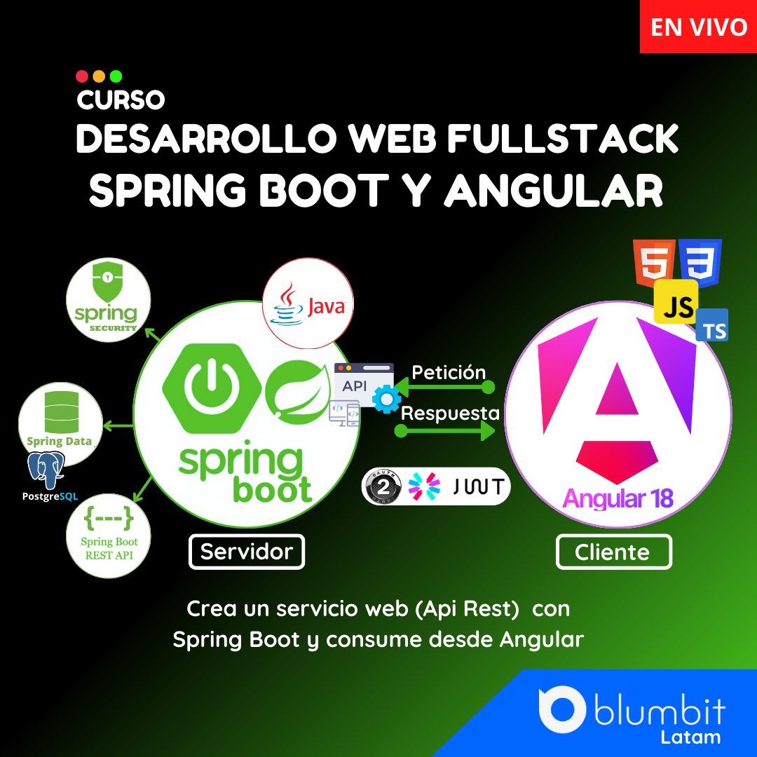 SPRING BOOT Y ANGULAR V5